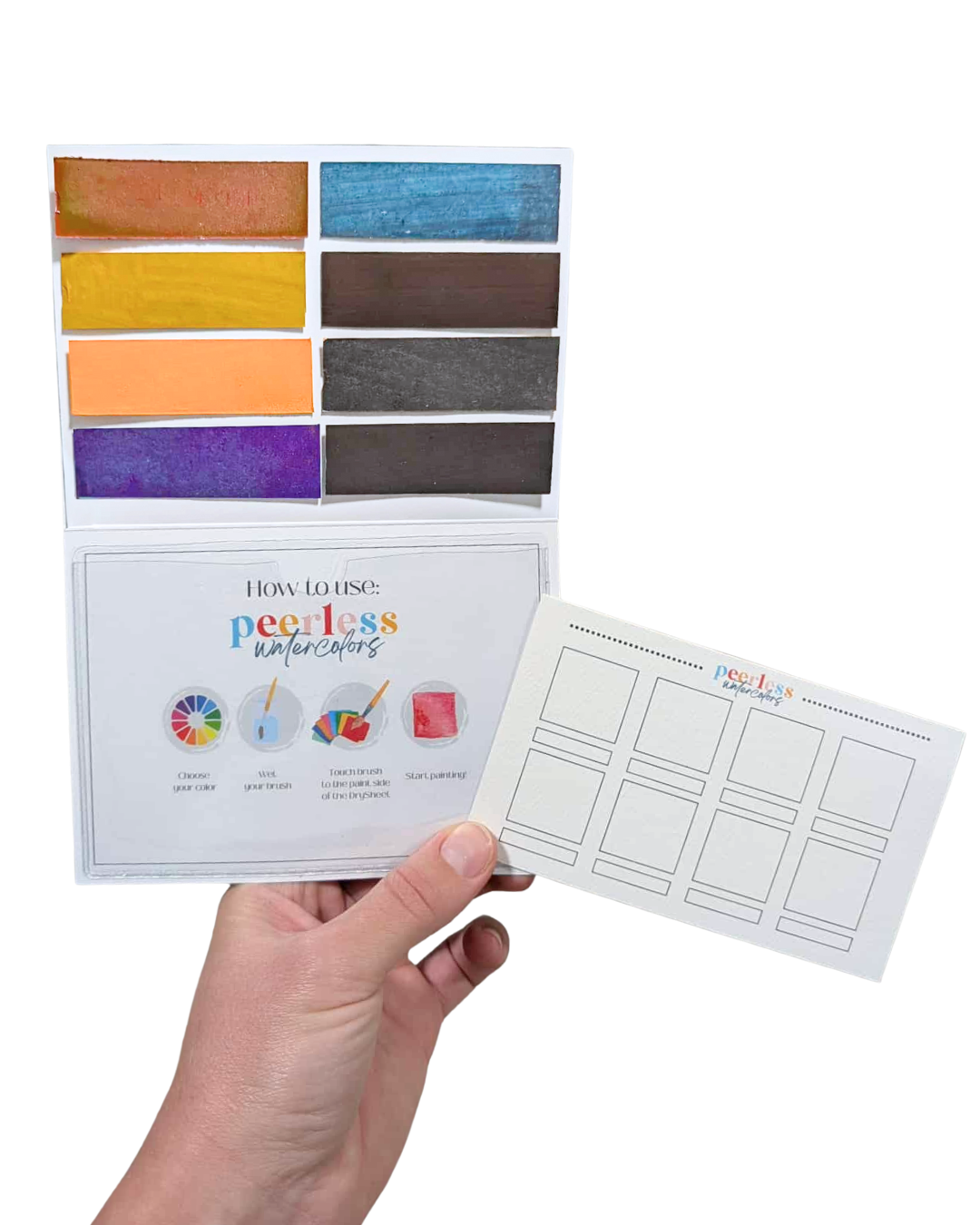 Peerless Watercolors - The Original Watercolor Color Sheets – Nicholson ...